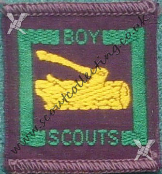 Forester Half Bound Senior Scout Badge 1947-1958 | Collecting Badges
