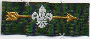 Gold Arrow Cub Scout Badge 1967 to 1971 | Collecting Badges