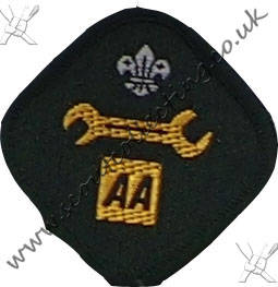 Mechanic Scout Badge post 1991 to 2001 | Collecting Badges