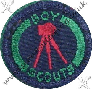 Photographer Scout Badge Blue Woven and Bound 1934 to 1967 | Collecting ...