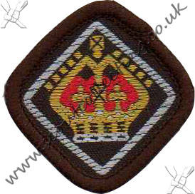 Queen Scout Award Venture Scout Badge 1986 to 2001 | Collecting Badges